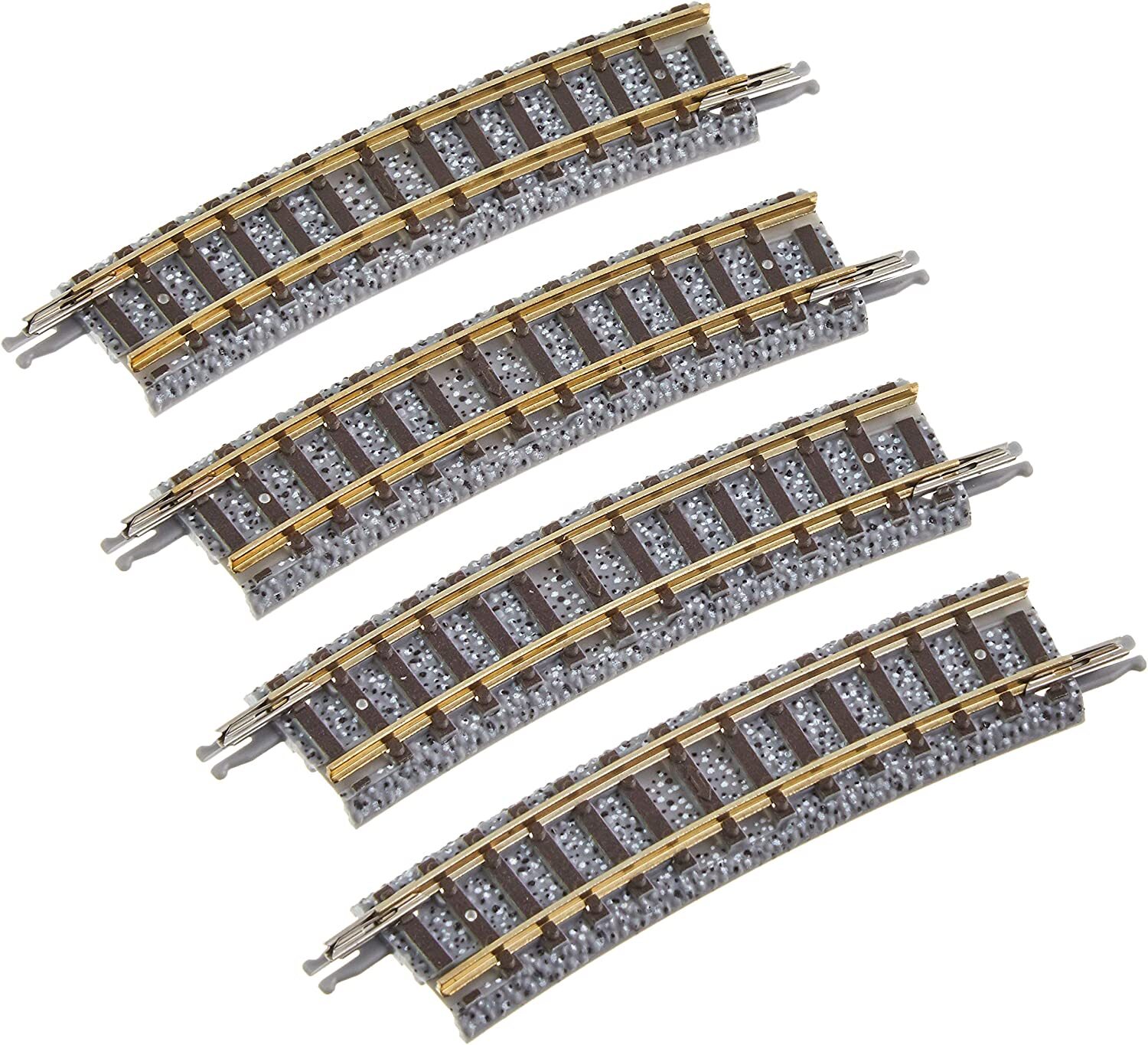 TOMIX Ngauge curve rail C280-15 F 4 pieces set 1854 model railroad ...