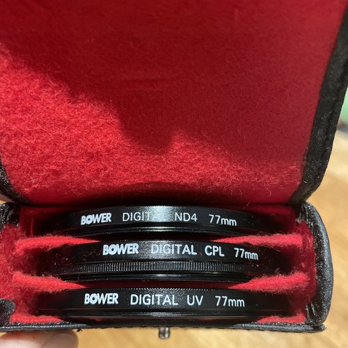 Bower 77mm kit With Case. 3 Filters | eBay