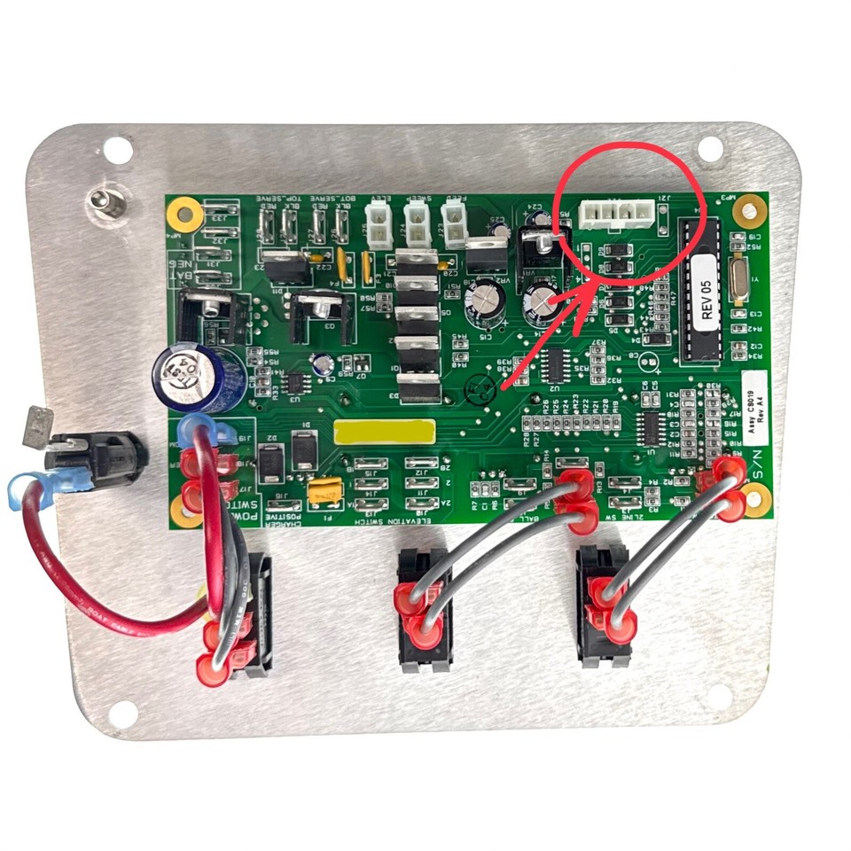 Remote Control for Lobster Elite Liberty/1/2/3/Pickle Ball Machines (V1 ...