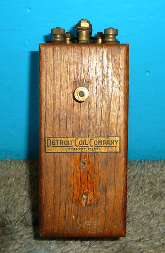 Detroit Coil Co. Ignition Buzz Box Dovetail Oak #2 | eBay