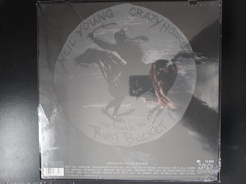 Neil Young Way Down In The Rust Bucket 2021 Deluxe 4LP/2CD/DVD Box Set ...