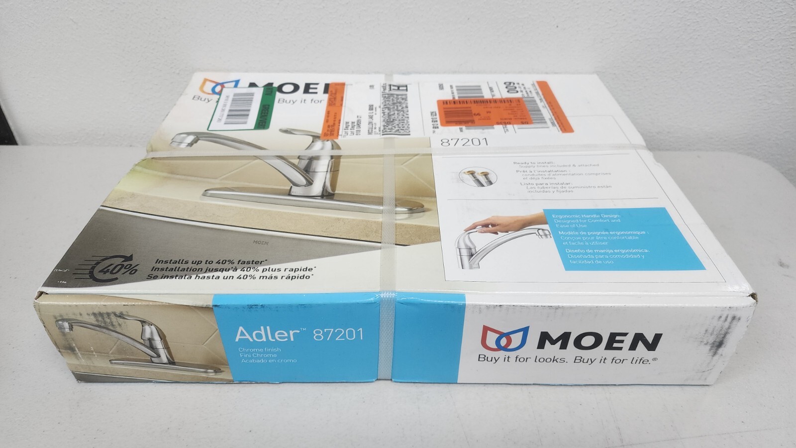 Moen 87201 Adler One-Handle Kitchen Faucet Chrome 26508872017 | eBay