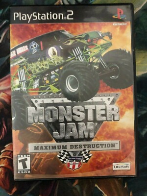 Monster Jam: Maximum Destruction Sony PlayStation 2 PS2 Complete W ...
