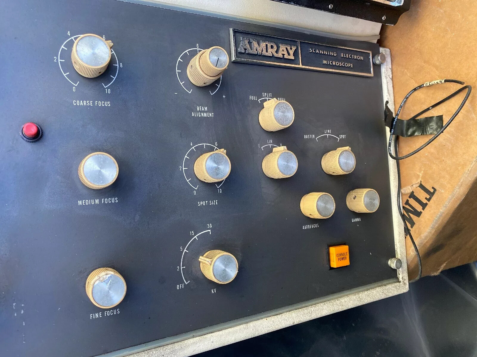 Amray Scanning Electron Microscope Control Station. | eBay UK