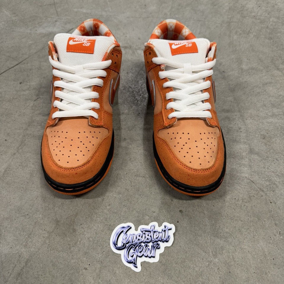 Nike SB Dunk Low Concepts Orange Lobster - Size 7M - FD8776-800 (Fast ...
