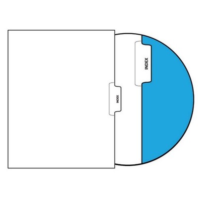 Letter INDEX (pos.3) Legal Index Divider Sets, Letter Size Side Tab, 1 ...