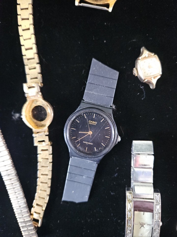 Vintage watch fabs/ pieces/ Bands and part s watch Lot. GF Bezels. | eBay
