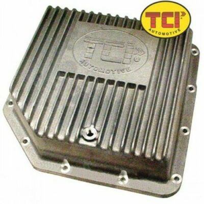 TCI 328000 Transmission Pan,2QT extra Deep, Aluminum, Natural, GM ...