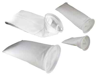 Welded Industrial Filter Sock Bags Plastic Ring Flange Water Liquid Oil ...