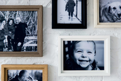 L Shape Vintage Reverse Box Frame Picture Frame Photo Frame In Grey ...