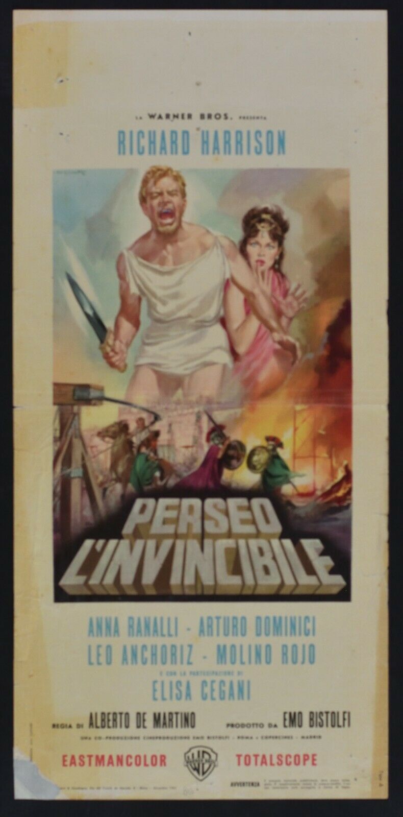 L130: Perseus L'Invincible Richard Harrison Elisa Cegani De Martino | eBay