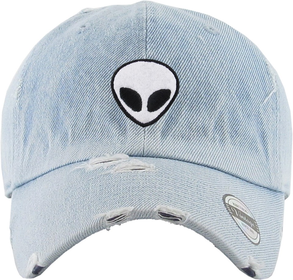 Alien Dad Hat Baseball Cap Unconstructed | eBay
