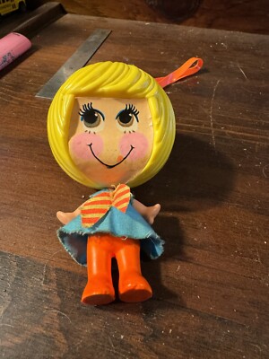 Rare Vintage Mattel Talk Ups Silly Talk Pull String Talking Doll 1971 ...