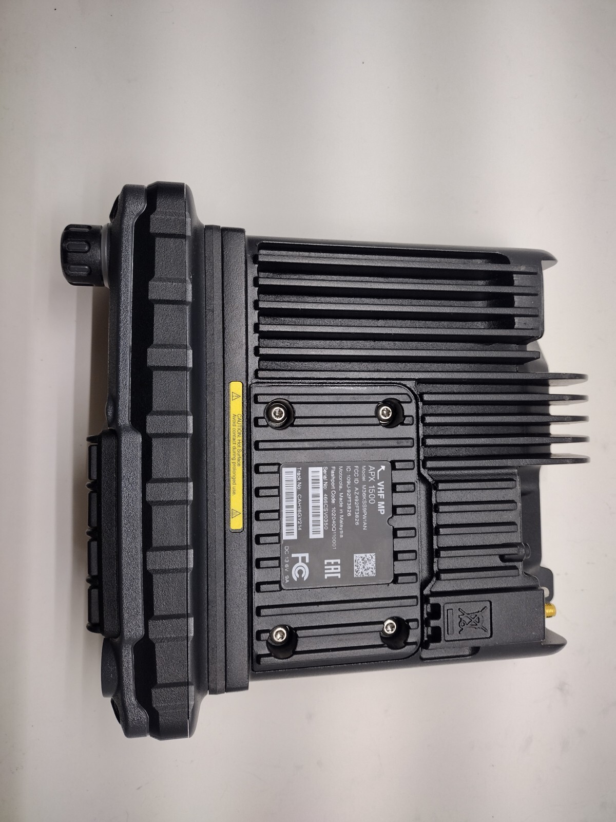 MOTOROLA APX1500 VHF 136-174 MHz DIGITAL MOBILE RADIO P25 TDMA FDMA ...