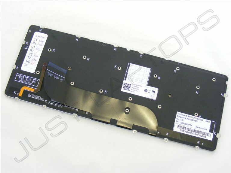 New Dell XPS 12 L221X 13 9333 US English QWERTY Backlit Keyboard ...