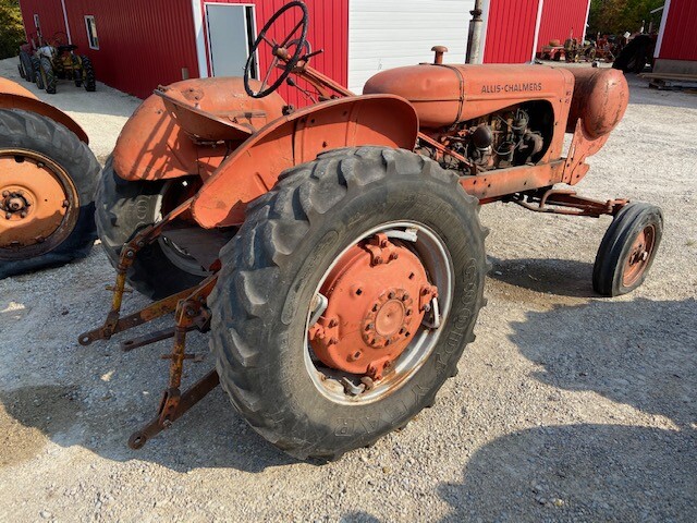 Allis Chalmers WD45 WD 45 LP Propane Tractor 3pt Hitch wide frontend ...