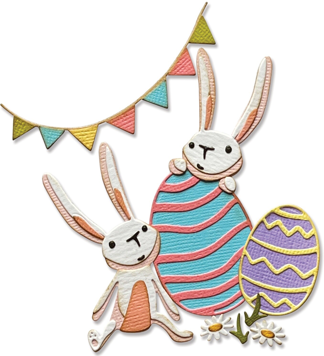 Bunny Games Easter Eggs Sizzix Thinlits Metal Die Set Tim Holtz 665850 for sale online | eBay