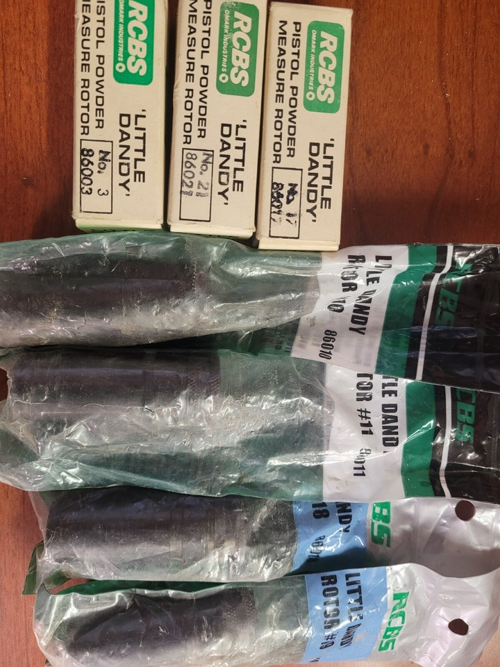 RCBS Little Dandy Pistol Powder Measure Rotor *Your Choice* | eBay