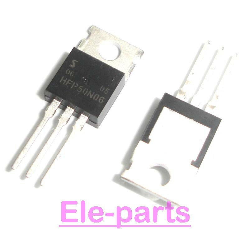 5 PCS HFP50N06 TO-220 50N06 50 Amps 60 Volts N-Channel Mosfet ...