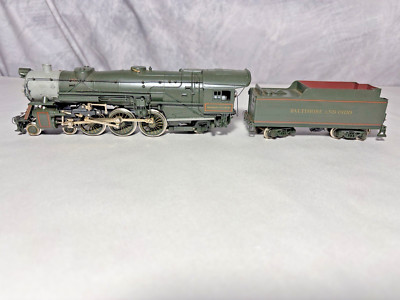 HO Scale Rivarossi Baltimore and Ohio Locomotive & Tender Parts/Repair ...