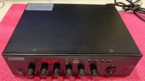 Alfatron ALF-60W-UB 60W Class-D Mixer Amplifier USB/Bluetooth â€‘ No ...
