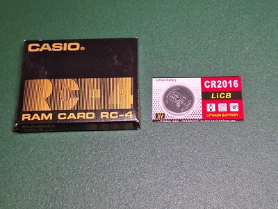 Casio Memory Module RC-4 For Calculators - New | eBay