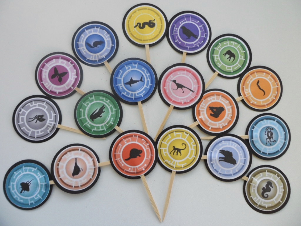 Wild kratts cupcake toppers/ cake decor/ party favors...SET OF 12... | eBay