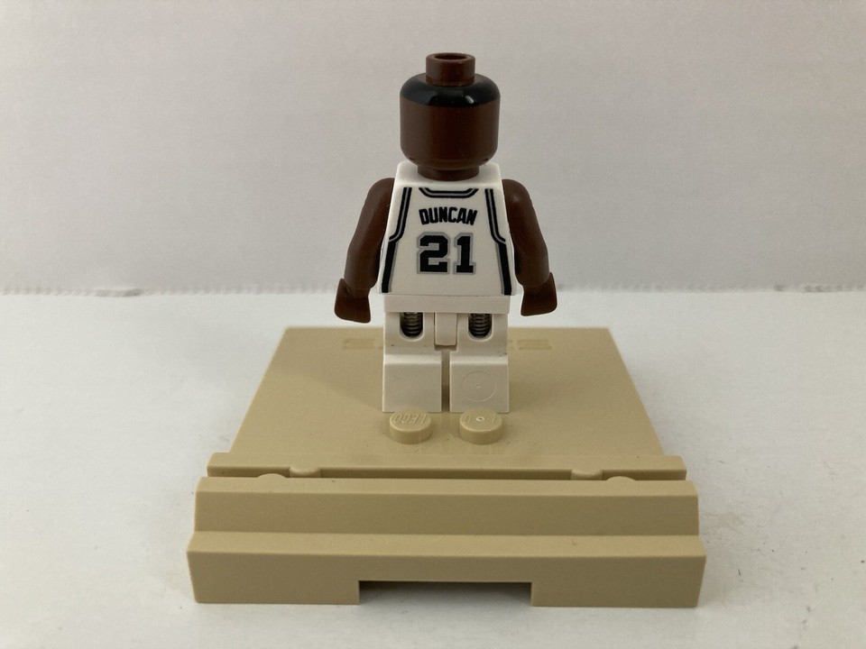 Vintage 2002 LEGO Sports NBA Tim Duncan Minifigure San Antonio Spurs | eBay