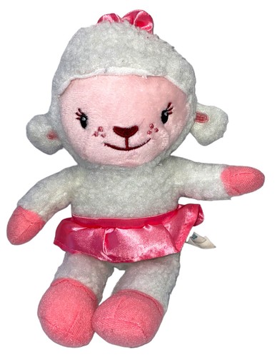 Doc McStuffins Lambie Plush Doll stuffed plush lamb Pink White Disney ...