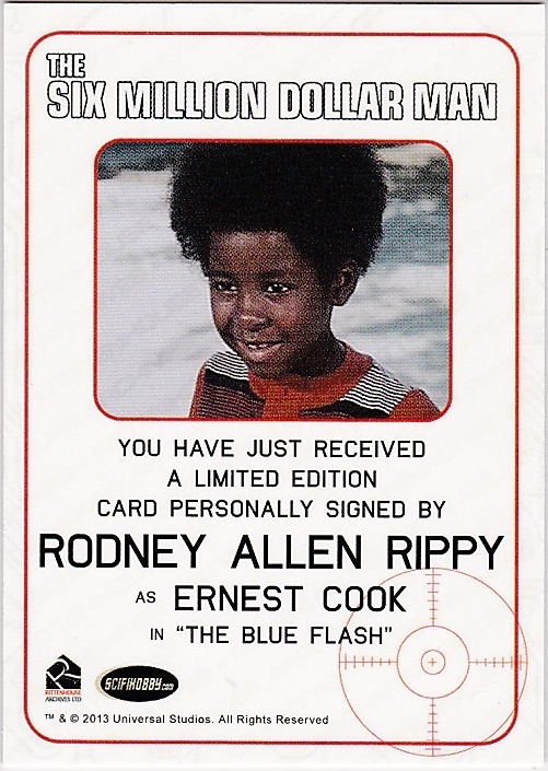 THE COMPLETE BIONIC COLLECTION RODNEY ALLEN RIPPY AS ERNEST COOK ...