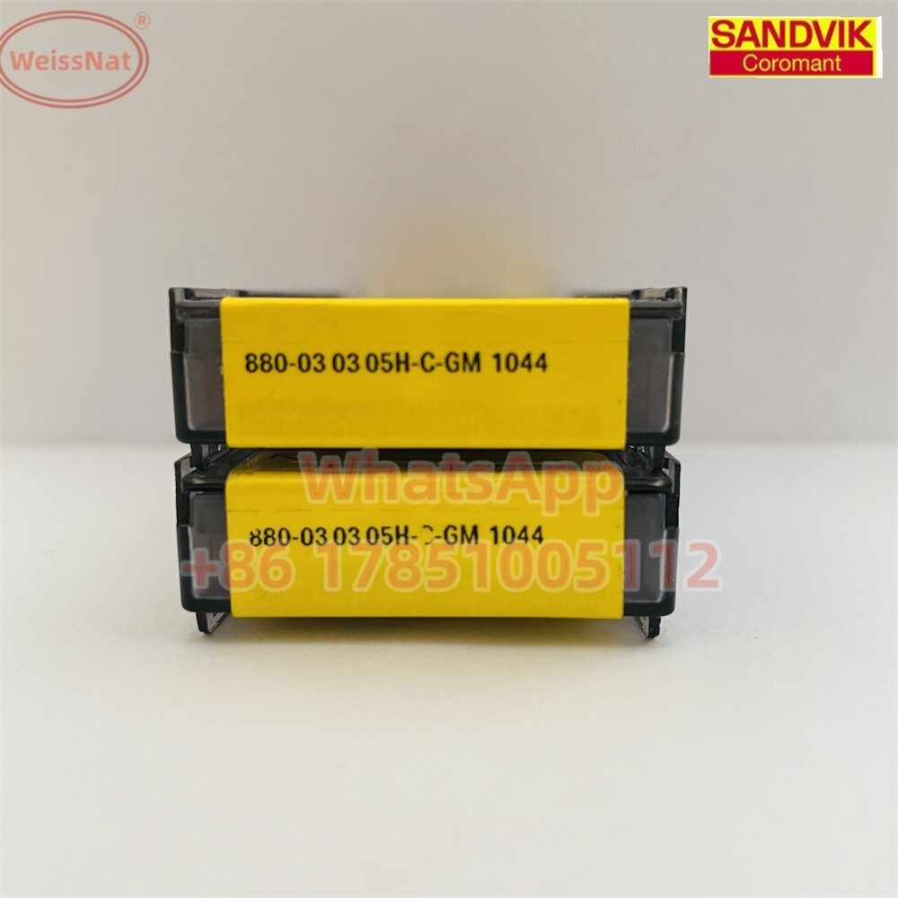 10pcs SANDVIK 880-030305H-C-GM 1044 original carbide inserts 880-03 03 ...
