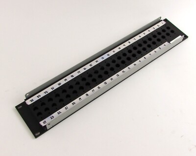 Canare Patch Panel Face Plate - 48 Port | eBay