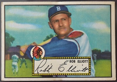 1952 Bob Elliott Topps Baseball Card #14 | eBay
