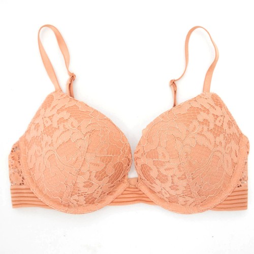 Victoria's Secret Burnt Orange Lace Very Sexy Push Up Bra Size 32C | eBay