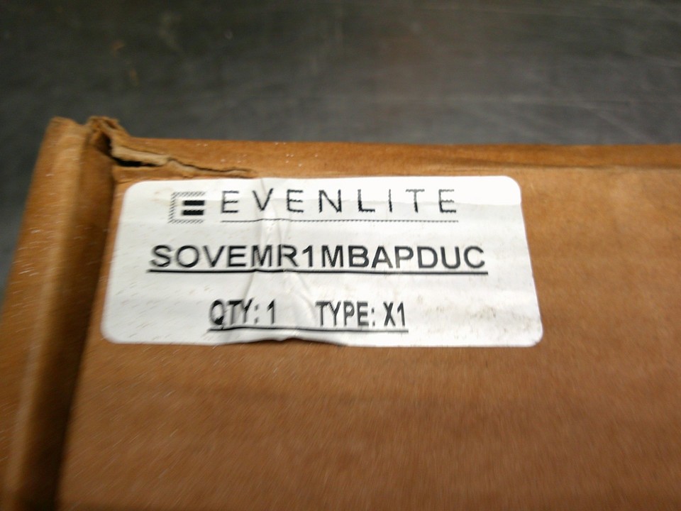 "NEW" EVENLITE SOVEMR1MBAPDUC EDGE LIT EMERGENCY EXIT SIGN | eBay