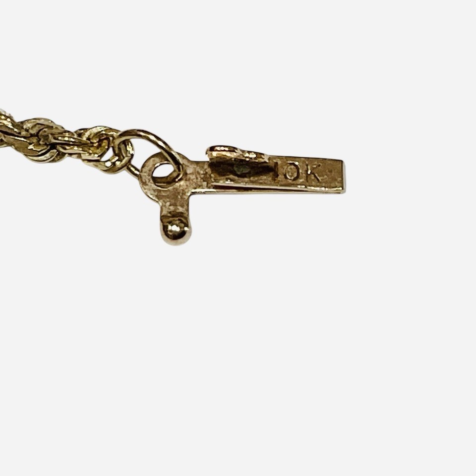 Michael Anthony 10K Gold Rope Chain Long Unisex Necklace 2mm 9.4 Grams ...