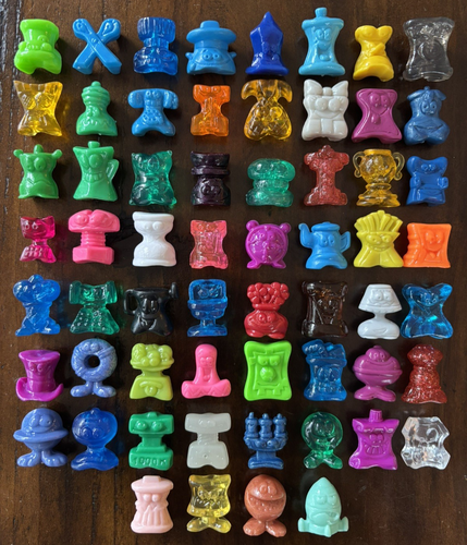 100% Complete Original Set 1996 THINGS Series Gogos Crazy Bones with ...