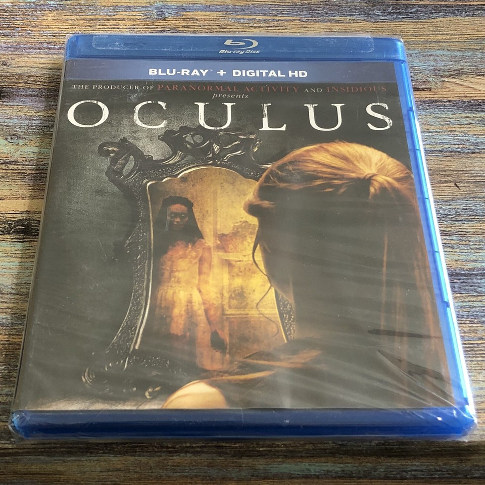 Oculus Movie Blu-ray Disc + Digital HD Horror Mystery Thriller Brand ...