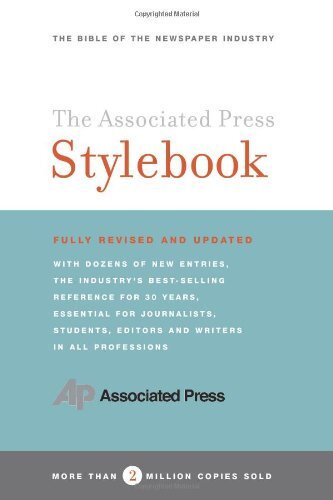The Associated Press Stylebook and Briefing on Media Law - Goldstein ...