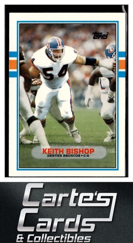 Keith Bishop 1989 Topps Traded #8T Denver Broncos | eBay