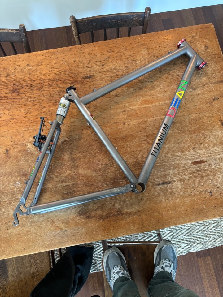 1997 Dean Duke Titanium Softail Frame 20" Vintage MTB 90's | eBay