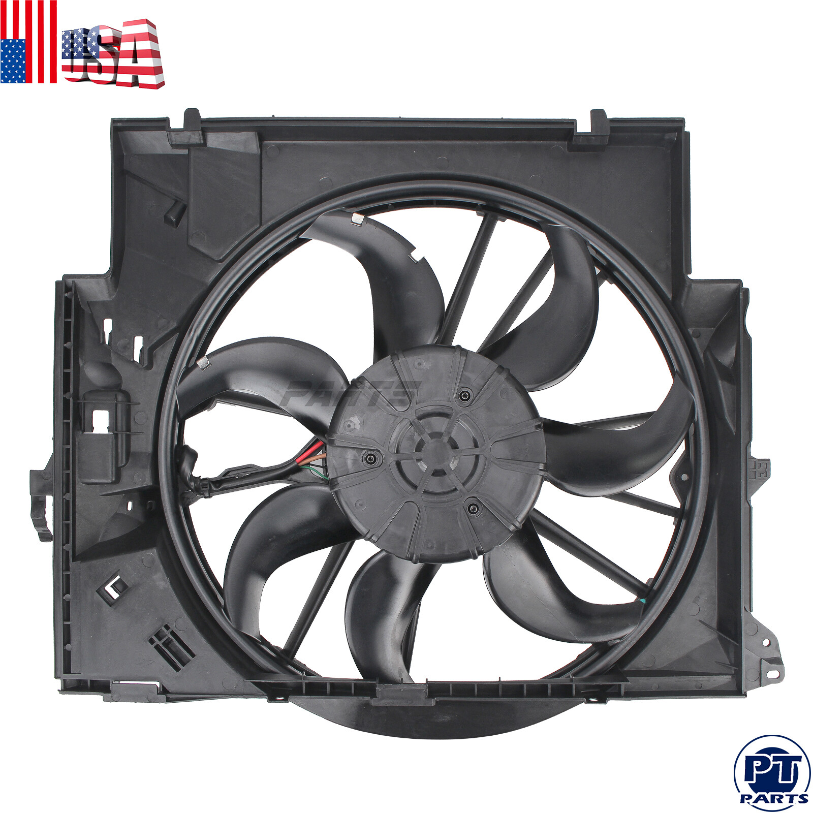 NEW RADIATOR COOLING FAN For BMW E81 E82 E87 E88 120d 135i Z4 E89 35i ...