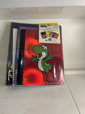 Super Mario Binder Bundle **NEW** | eBay