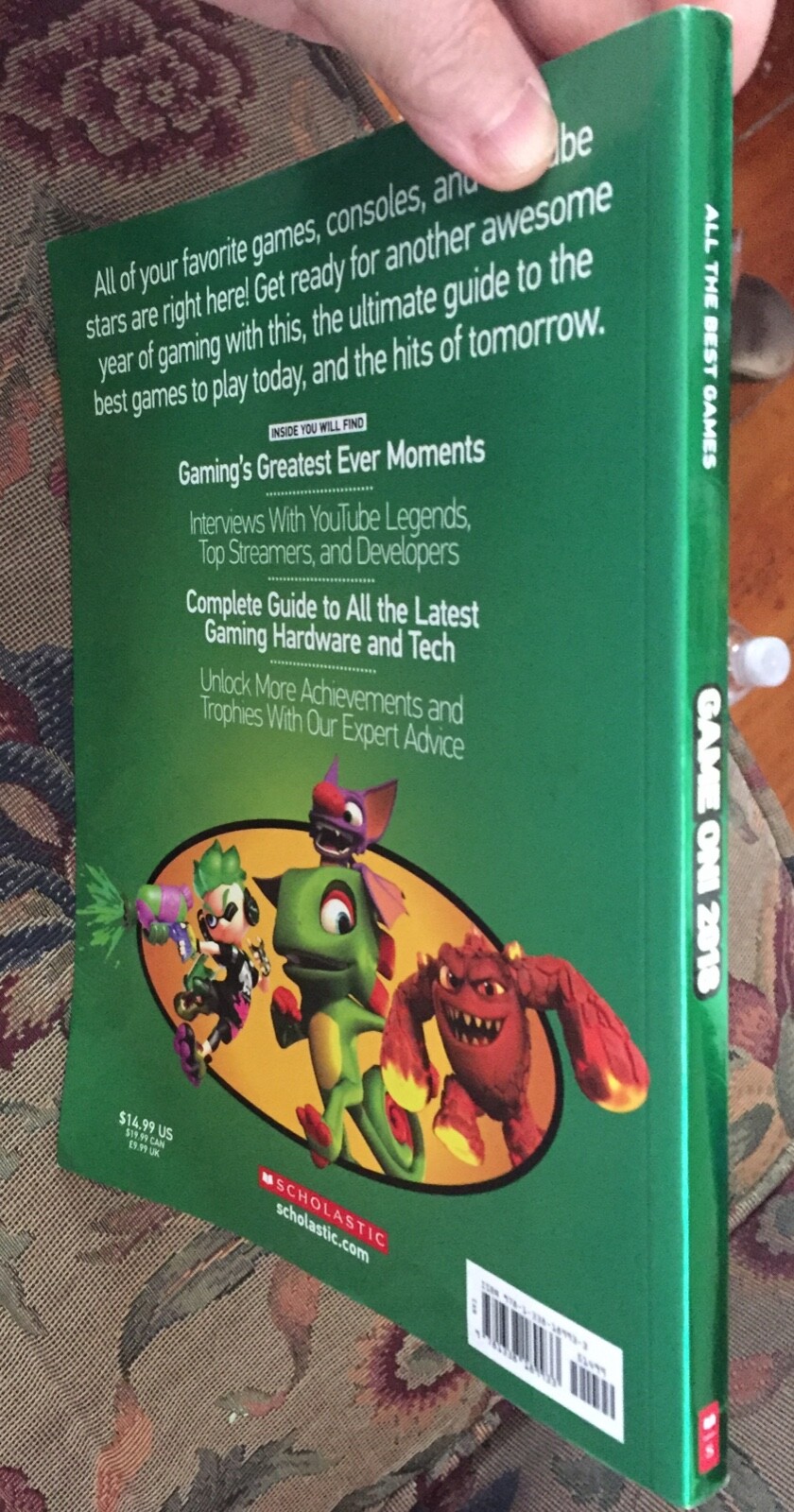 Game On! 2018 Book By Gamers For Gamers ~All The Best Games -Facts ...
