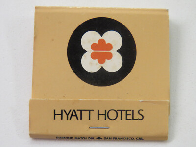 Vintage Matches Matchbook ~ HYATT HOTELS ** See Store for 100s More ...
