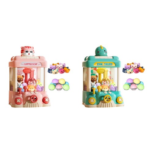 Kids Claw Machine Indoor Toy Portable Mini Arcade Machine for Girl ...
