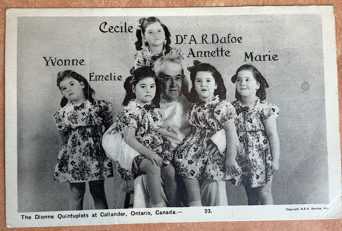 Annette Defoe The Sad Tale Of The Dionne Quintuplets | Amusing Planet