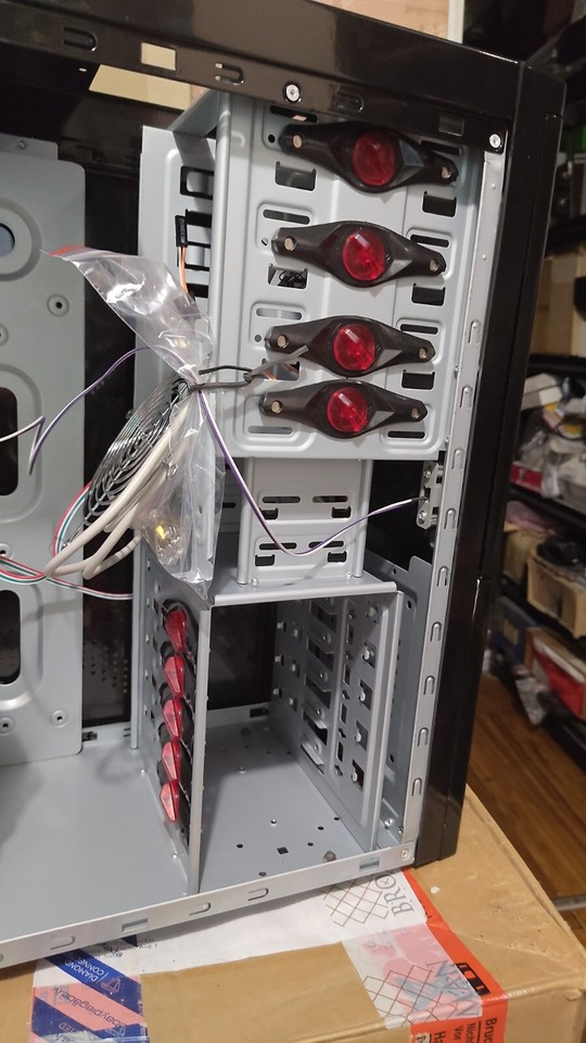 Rare ACUTAKE SHIELD ATX Gaming PC midi Tower case retro vintage! | eBay