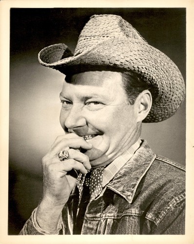 BR12 Original Photo ROY ROGERS SHOW Pat Brady Handsome Cowboy Actor ...