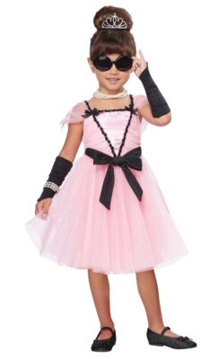 Movie Star Celebrity Pink Cute Fancy Dress Up Halloween Toddler Child ...